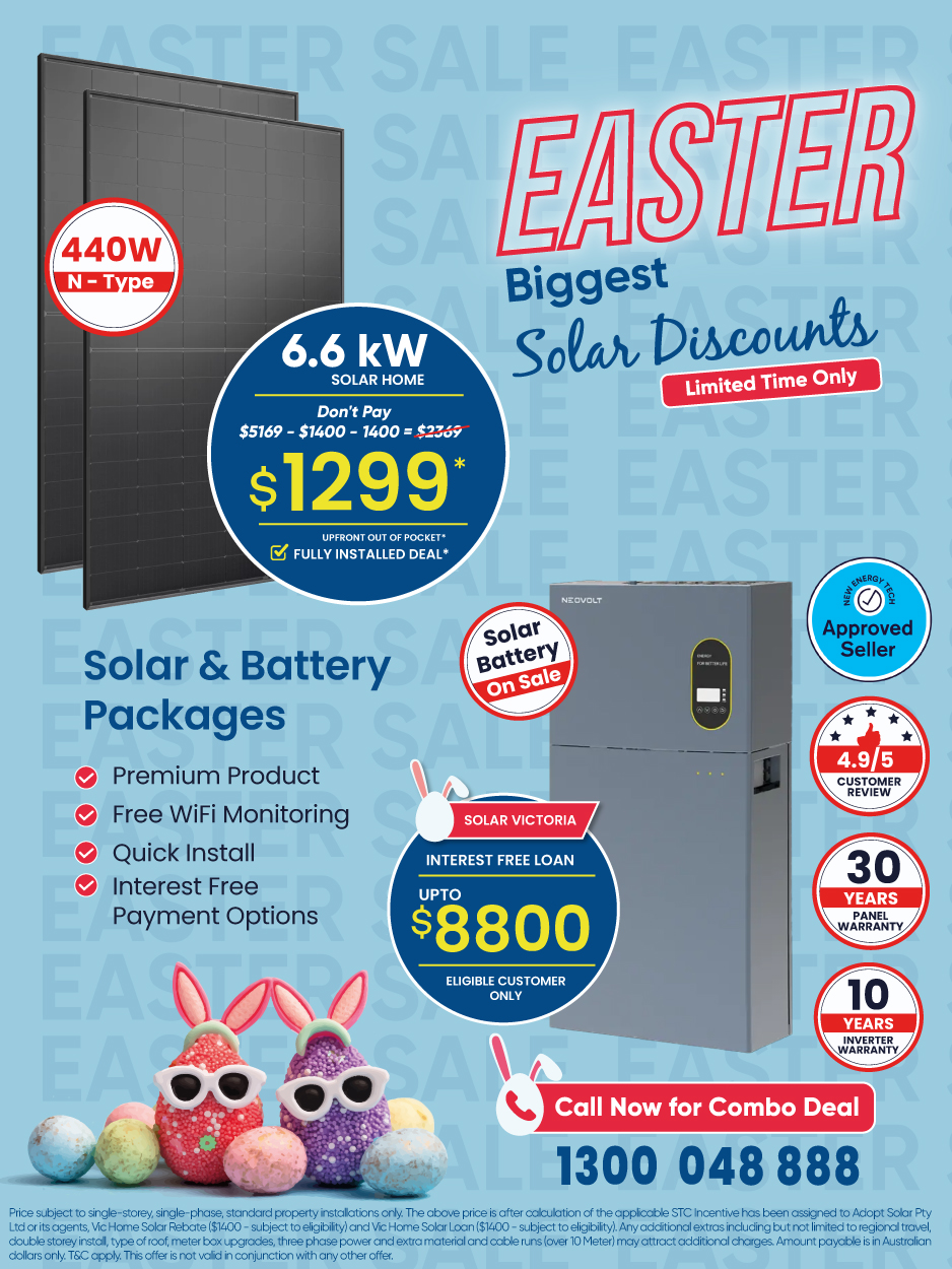 Adopt Solar | Best Quality Solar Panels Australia | Solar Energy